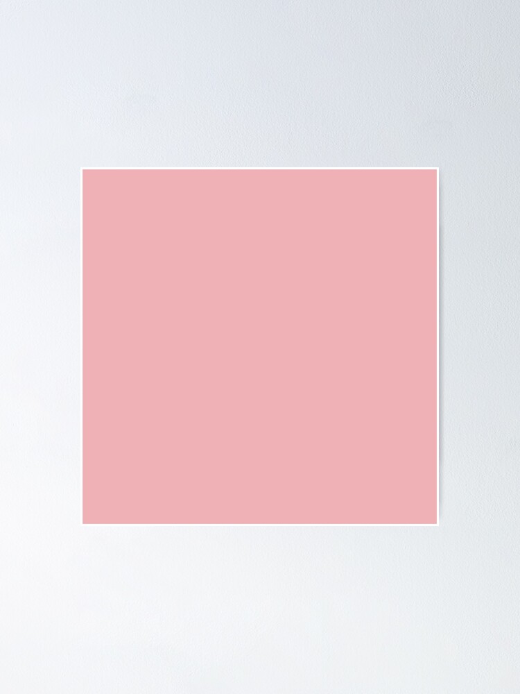 "Solid Soft Dusty Pink Monochrome Minimal Design" Poster for Sale by ...