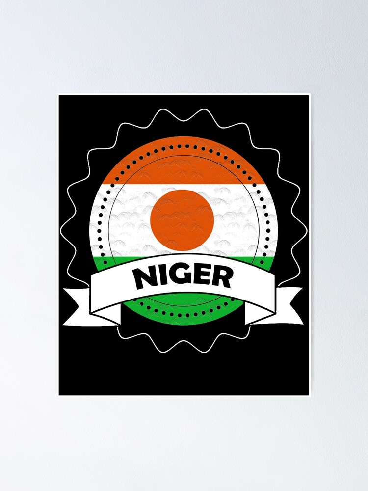 "Niger Emblem-Badge-Flag" Poster by Gina-Driada | Redbubble