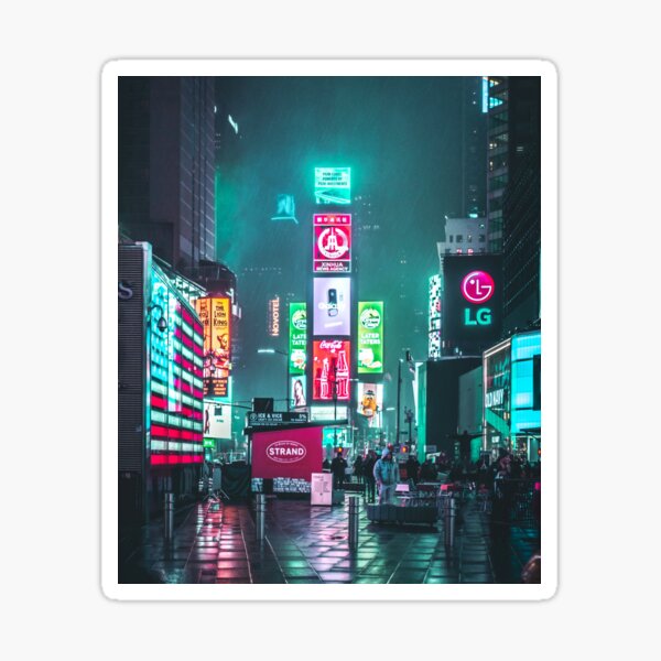 "Tokyo Nightlife neon" Sticker for Sale by Theartist88 | Redbubble