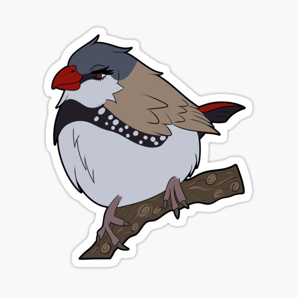 "Normal Bird" Sticker by Sika-Mouse | Redbubble
