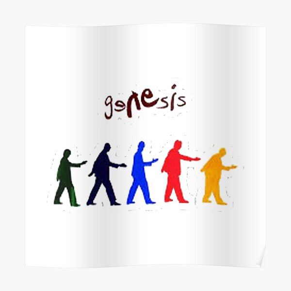 "Genesis Band." Poster by Fareredfu | Redbubble