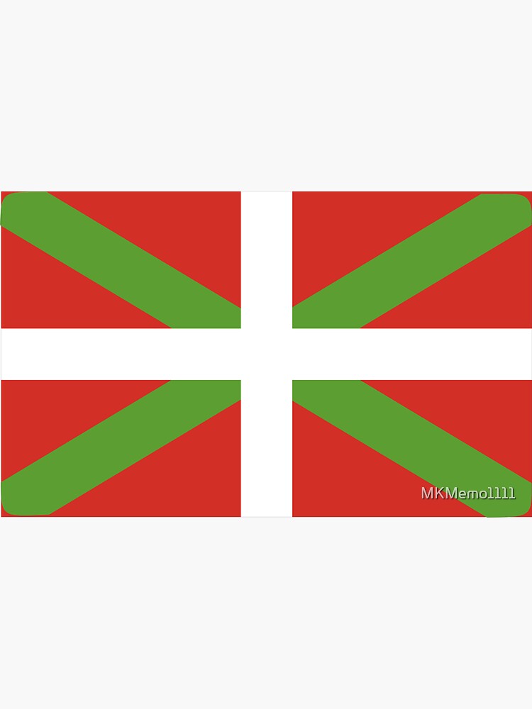 "Basque Country Flag Gift " Sticker by MKMemo1111 | Redbubble