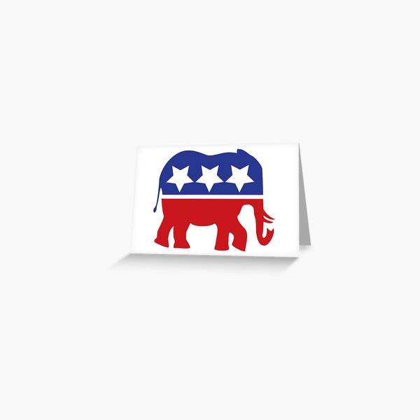 "Republicans party logo" Greeting Card for Sale by Raildur | Redbubble