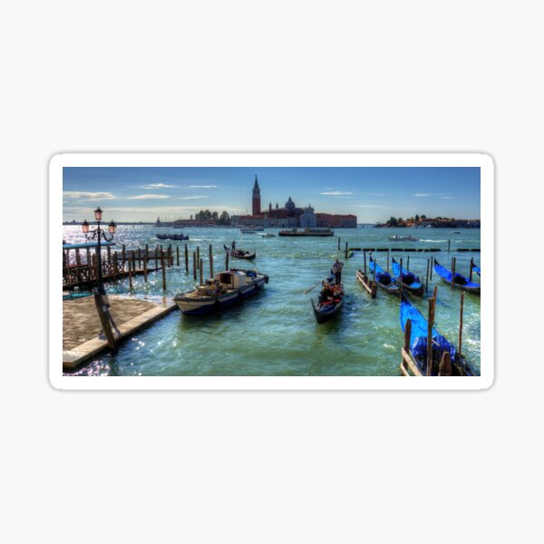 "Bacino di San Marco" Sticker for Sale by tomg | Redbubble