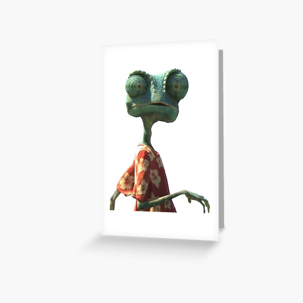 "Confused Rango" Greeting Card for Sale by Blue-Bongar | Redbubble