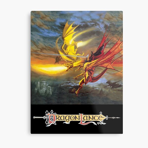 "DragonLance Legend of Huma artwork" Metal Print for Sale by ...