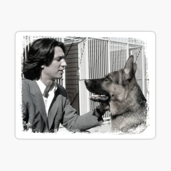 "Friendship - Moser and Rex" Sticker by crowleyshound | Redbubble