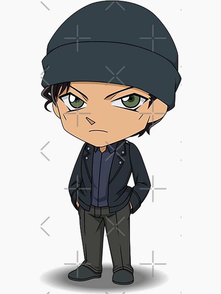 "Akai Shuichi" Sticker for Sale by Tee-4-uoo | Redbubble