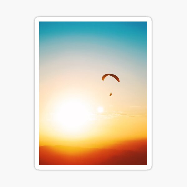 "Parachute" Sticker by anafrancisconi | Redbubble