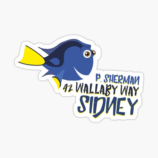 "Dory!" Sticker by mimicam | Redbubble