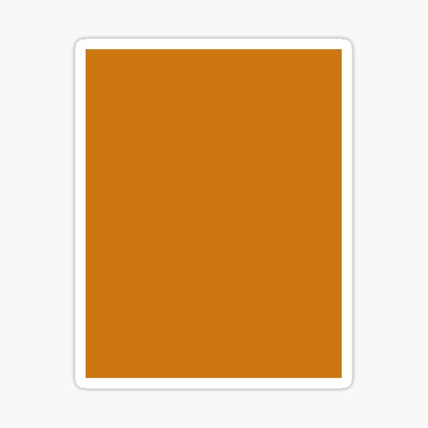 "Stunning Orange Color" Sticker by gosha2110 | Redbubble