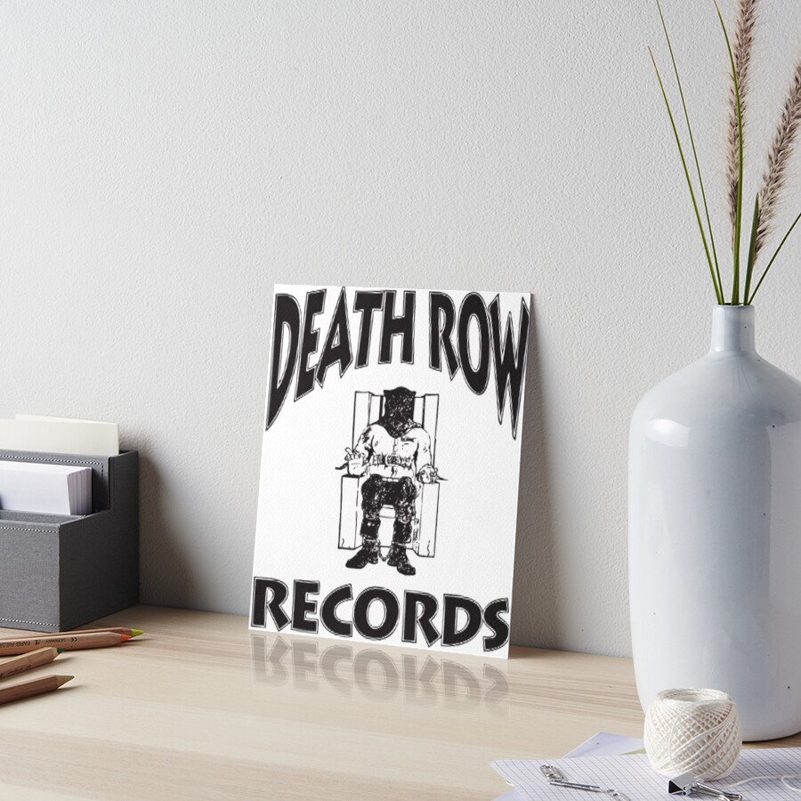 "death row records" Art Board Print for Sale by WatchTheShop | Redbubble