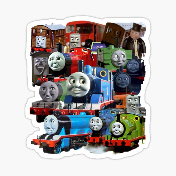 "Thomas The Tank Engine and Friends" Sticker by PinkHermann | Redbubble