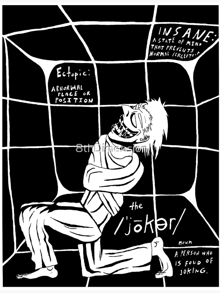 "Jokerman" Art Print by 8thDimension | Redbubble
