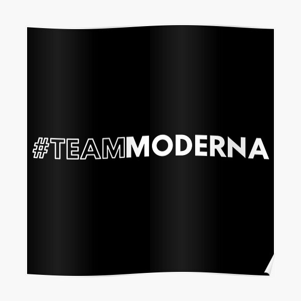 "Team Moderna, I've Been Vaccinated, Fully Vaccinated, Vaccinated Check ...
