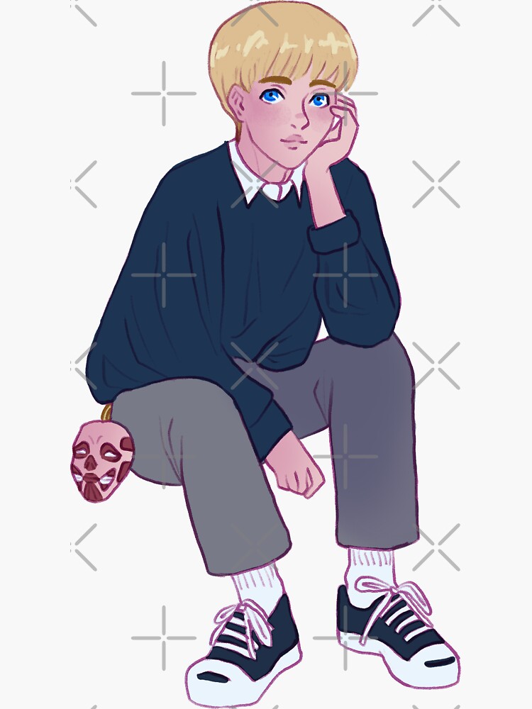 "Modern Armin Arlert" Sticker for Sale by frozenjaegert | Redbubble