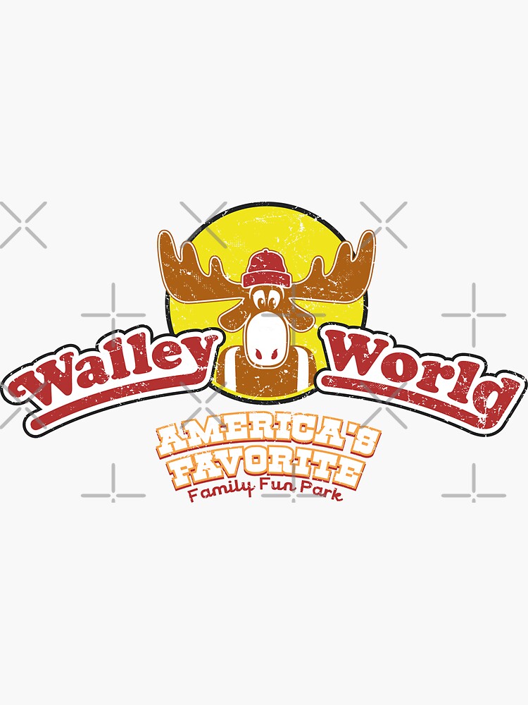 "Walley World (colour)" Sticker for Sale by trev4000 | Redbubble