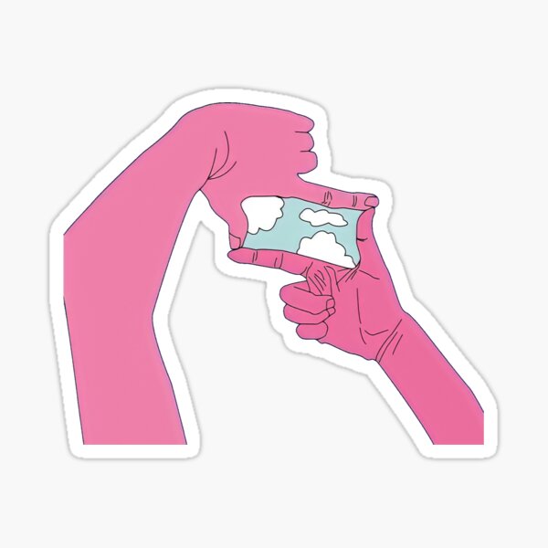 "Peeping" Sticker by RetroCartonzz | Redbubble