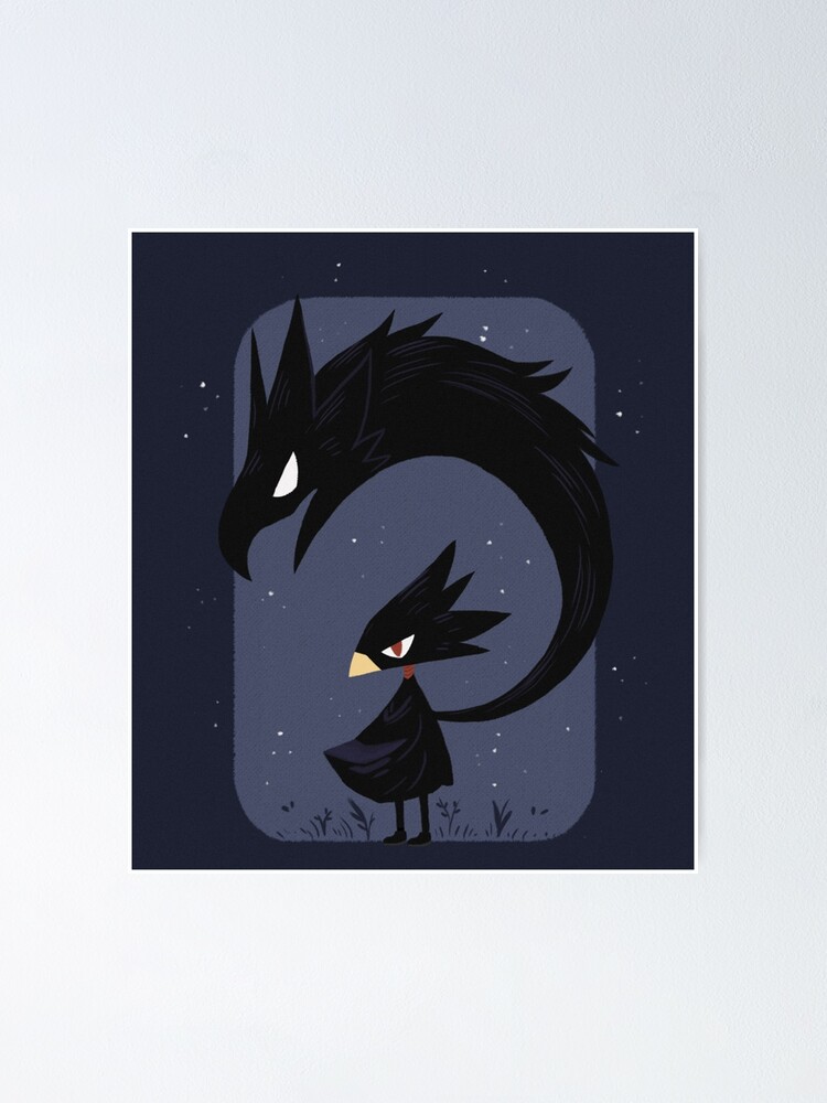 "BNHA Fumikage Tokoyami" Poster for Sale by JuloCreation | Redbubble