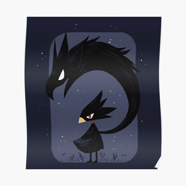 "BNHA Fumikage Tokoyami" Poster for Sale by JuloCreation | Redbubble
