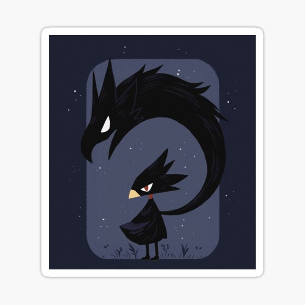 "BNHA Fumikage Tokoyami" Sticker for Sale by JuloCreation | Redbubble