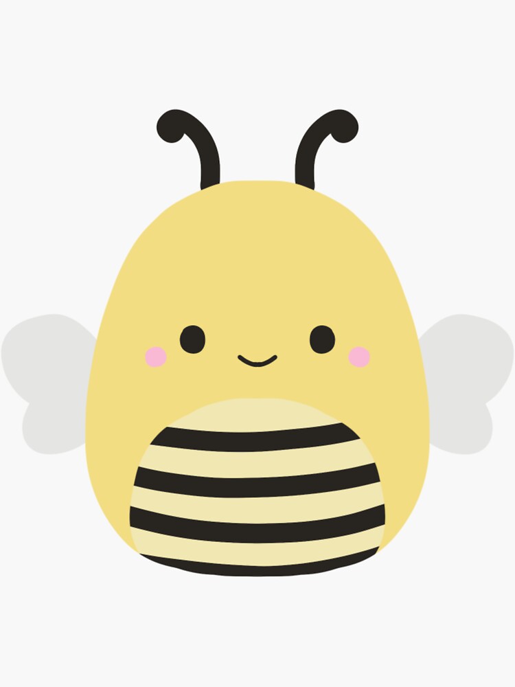 "Squishmallow Bee" Sticker by BaileyBDesigns | Redbubble