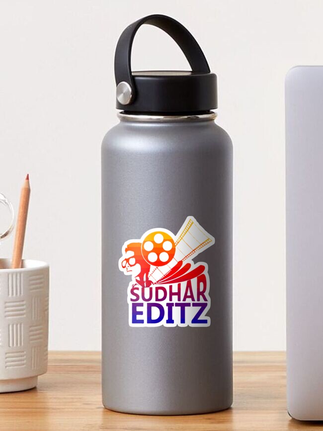 "Sudhar Editz Logo Brand Art" Sticker for Sale by sudhareditz | Redbubble