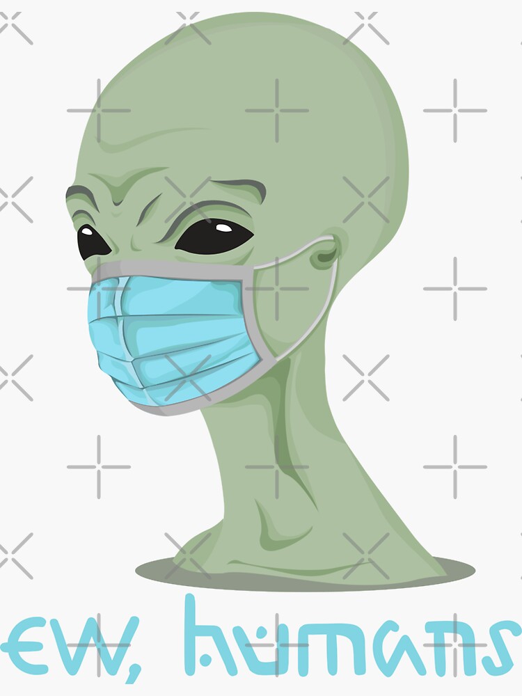 "ew humans" Sticker for Sale by Rodrigodesign | Redbubble