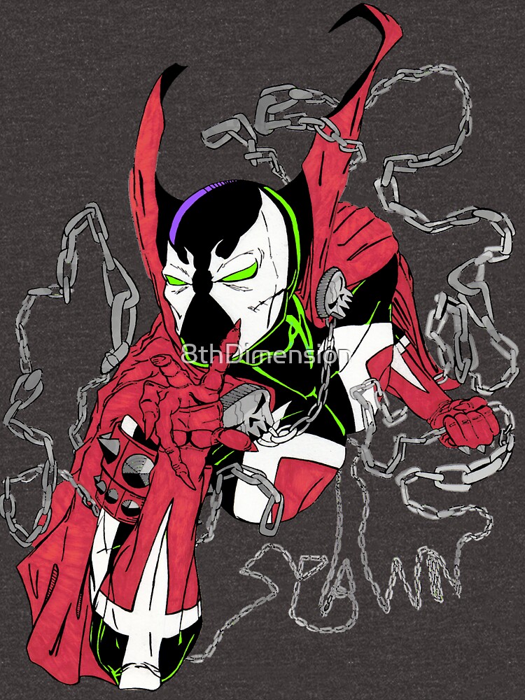 "Spawn" T-shirt for Sale by 8thDimension | Redbubble | al simmons t-shirts - clown t-shirts ...