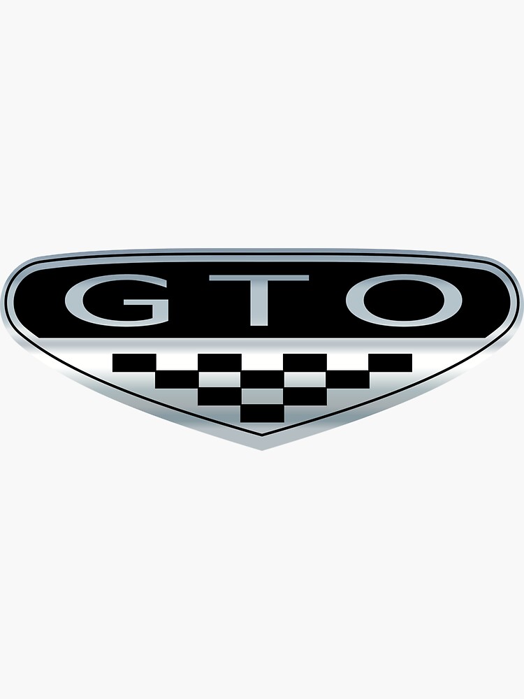 "2004-2006 GTO Logo - Rendition " Sticker for Sale by MQuitter-Racing ...