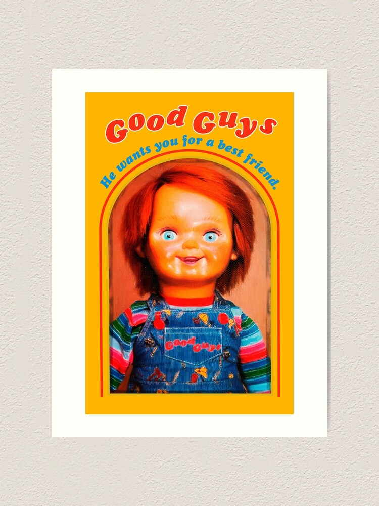 Lámina artística «Chucky Retro Movies» de KADABRASTUDIO | Redbubble
