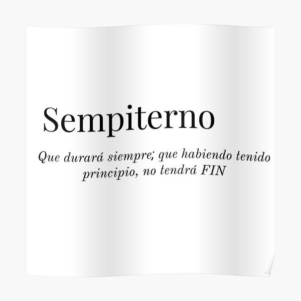 "Everlasting" Poster for Sale by isabellama20 | Redbubble