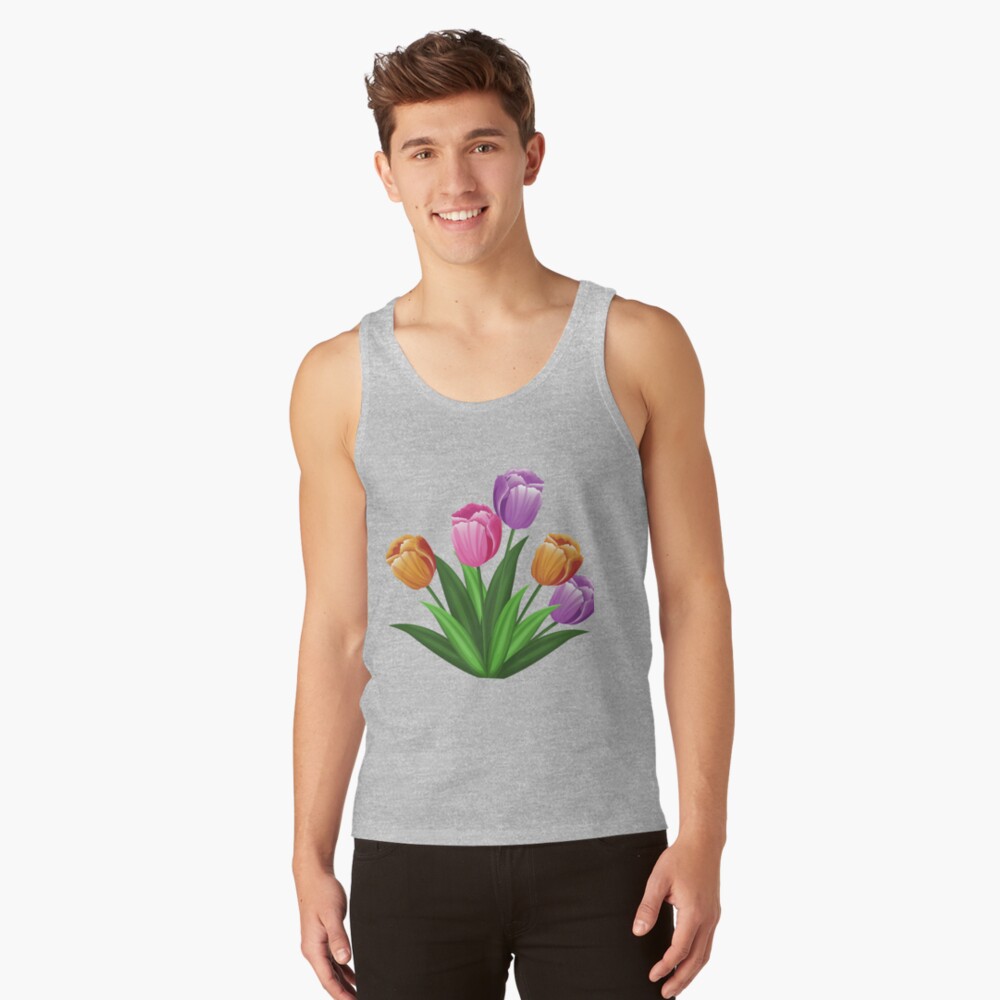 "colorful tulips" Sticker for Sale by Floralsharry | Redbubble