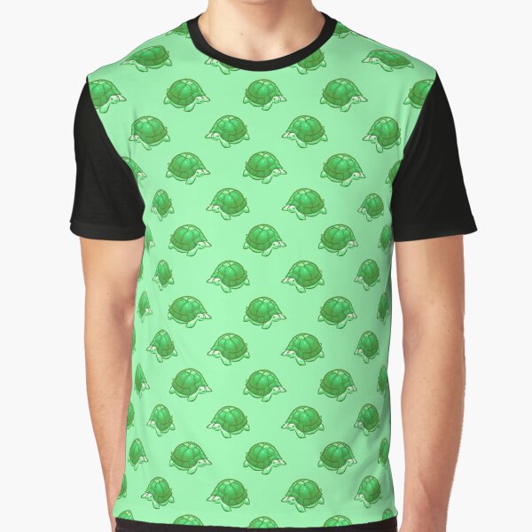 "Green Turtle Pattern" T-shirt for Sale by SaradaBoru | Redbubble ...