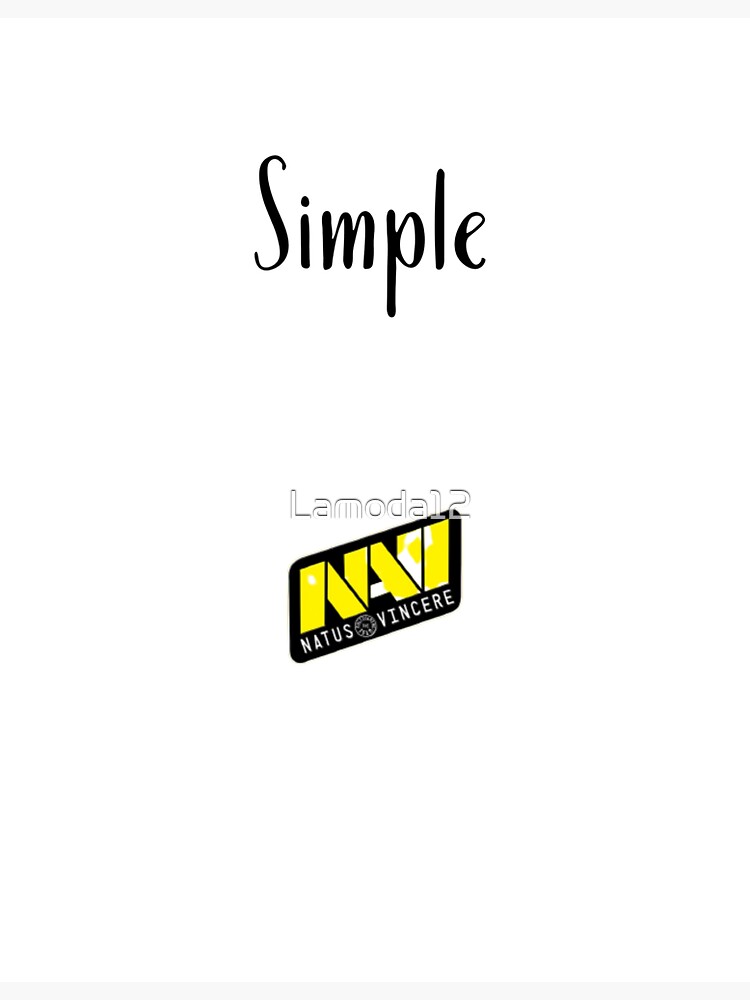"NAVI Simple" Sticker for Sale by Lamoda12 | Redbubble