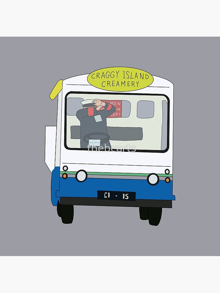 "Father Ted Dougal Milk Float" Art Print by thebcarts | Redbubble