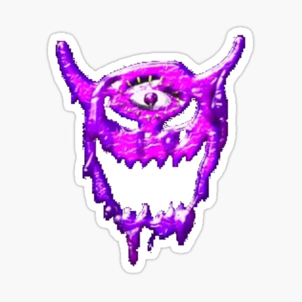 "Cyber Ghoul - Goth Emo Drainer Aesthetic Artwork" Sticker for Sale by ...