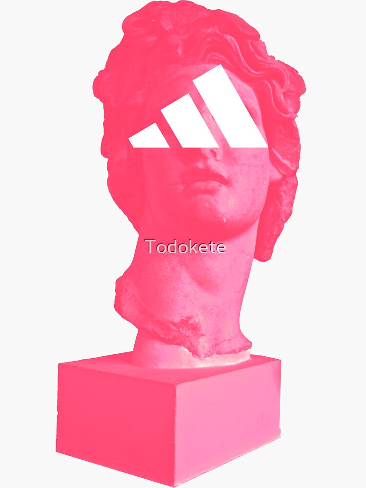 "Vaporwave head" Sticker by Todokete | Redbubble
