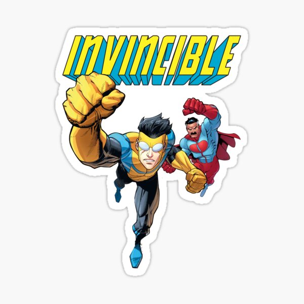 "Invincible" Sticker by delanofe | Redbubble
