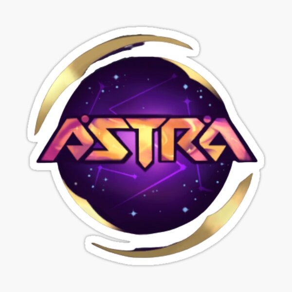 Valorant Astra Stickers | Redbubble