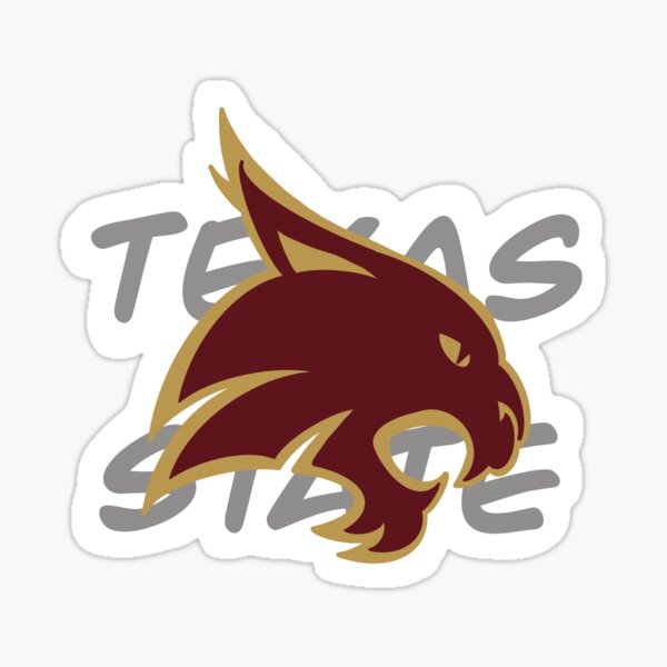 "Texas State University" Sticker for Sale by marctinez7 | Redbubble