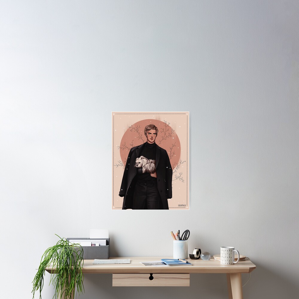 "Aaron Warner." Poster for Sale by jessketchs | Redbubble