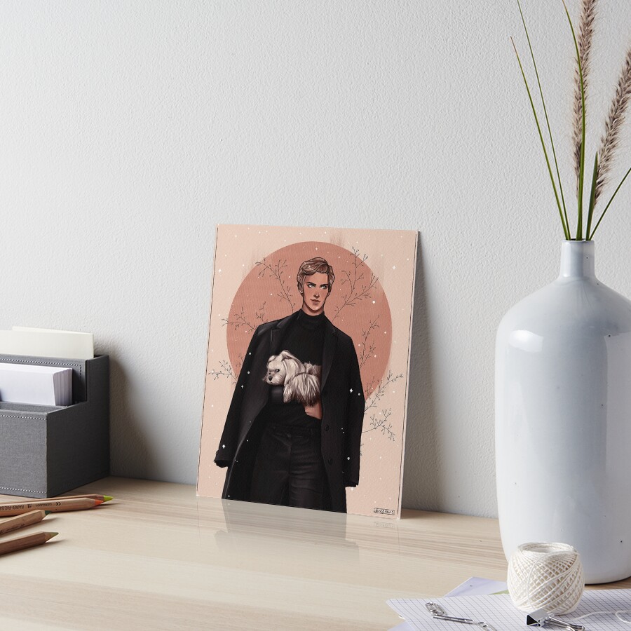 "Aaron Warner." Art Board Print for Sale by jessketchs | Redbubble