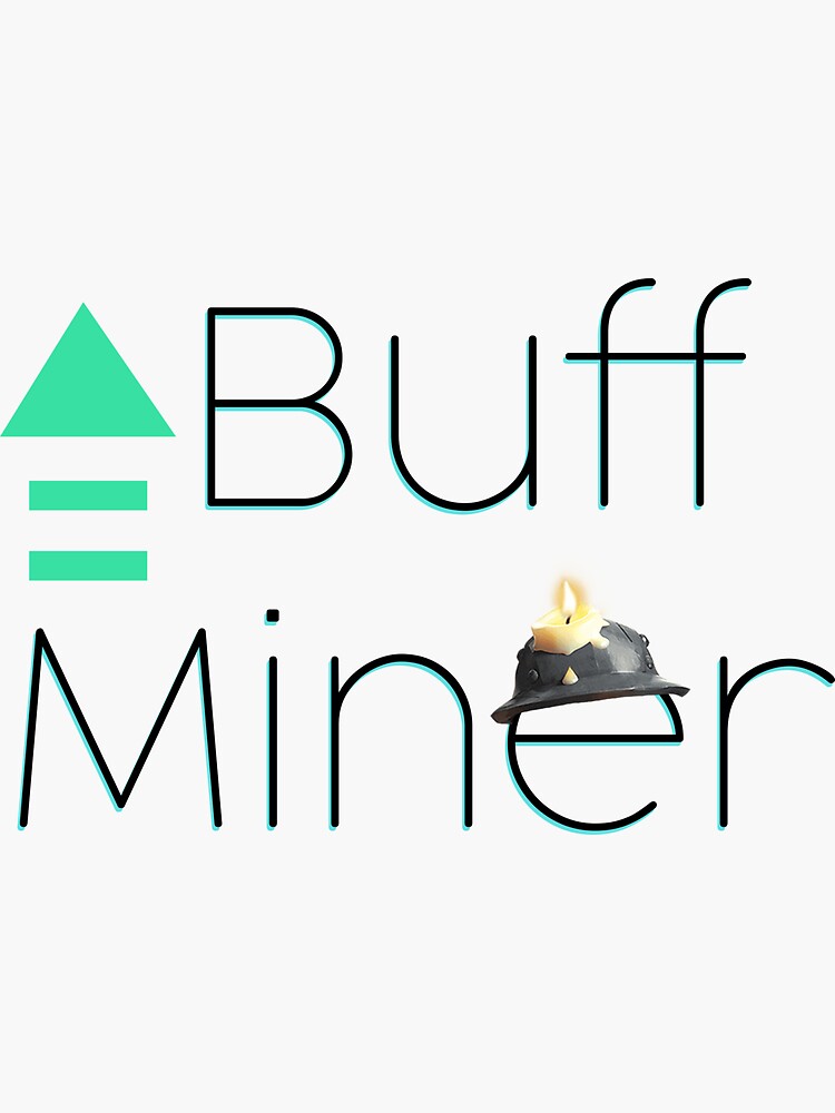 "Buff Miner CR clash that royal " Sticker for Sale by Monbo | Redbubble