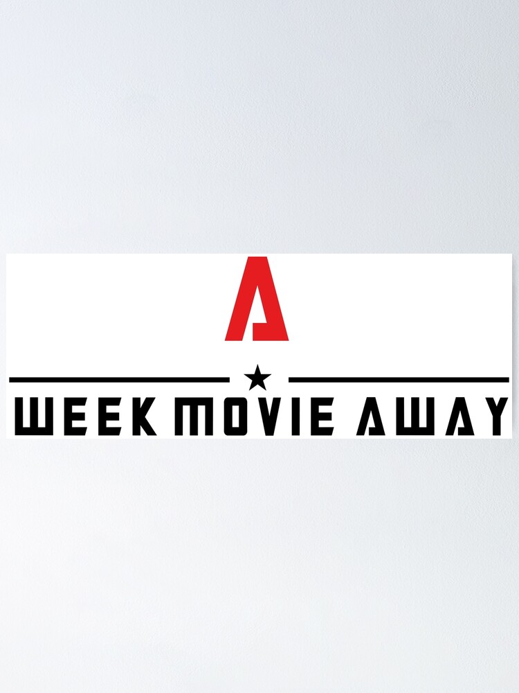 "a week away movie" Poster for Sale by mustdesign | Redbubble
