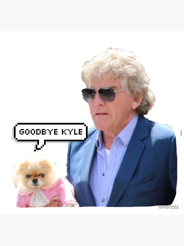 "GOODBYE KYLE RHOBH" Art Print for Sale by ematzzz | Redbubble