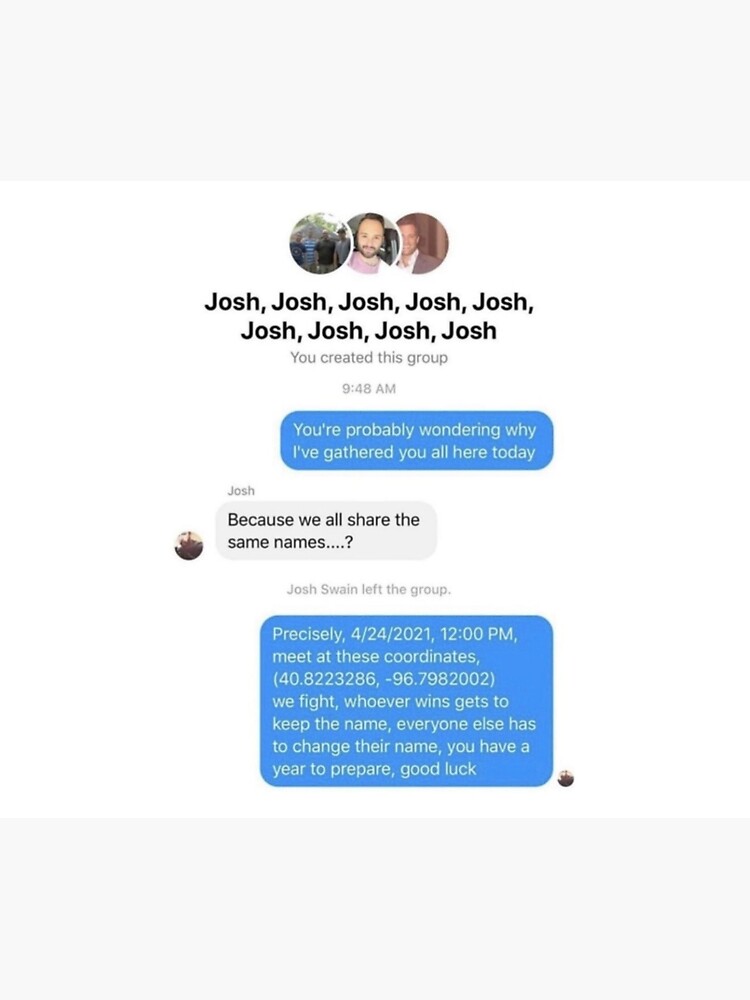 "The Josh Fight Origin Story" Poster for Sale by GrellenDraws | Redbubble