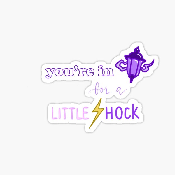 "lisa shock | genshin impact" Sticker for Sale by moonlighthemm | Redbubble