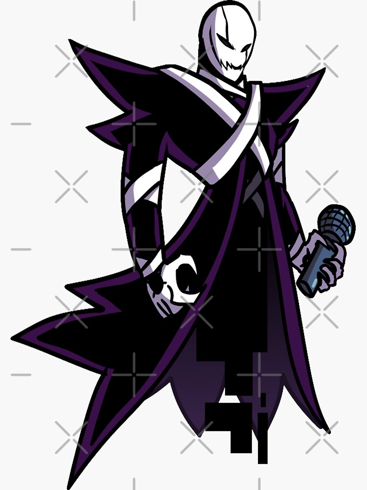 "X-Gaster FNF (Friday Night Funkin & amp; # 39;)" Sticker for Sale by ...