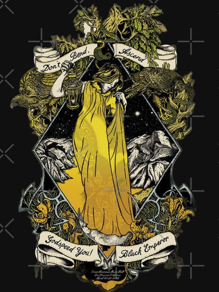 "God Speed You Black Emperor" T-shirt for Sale by illustrazone ...